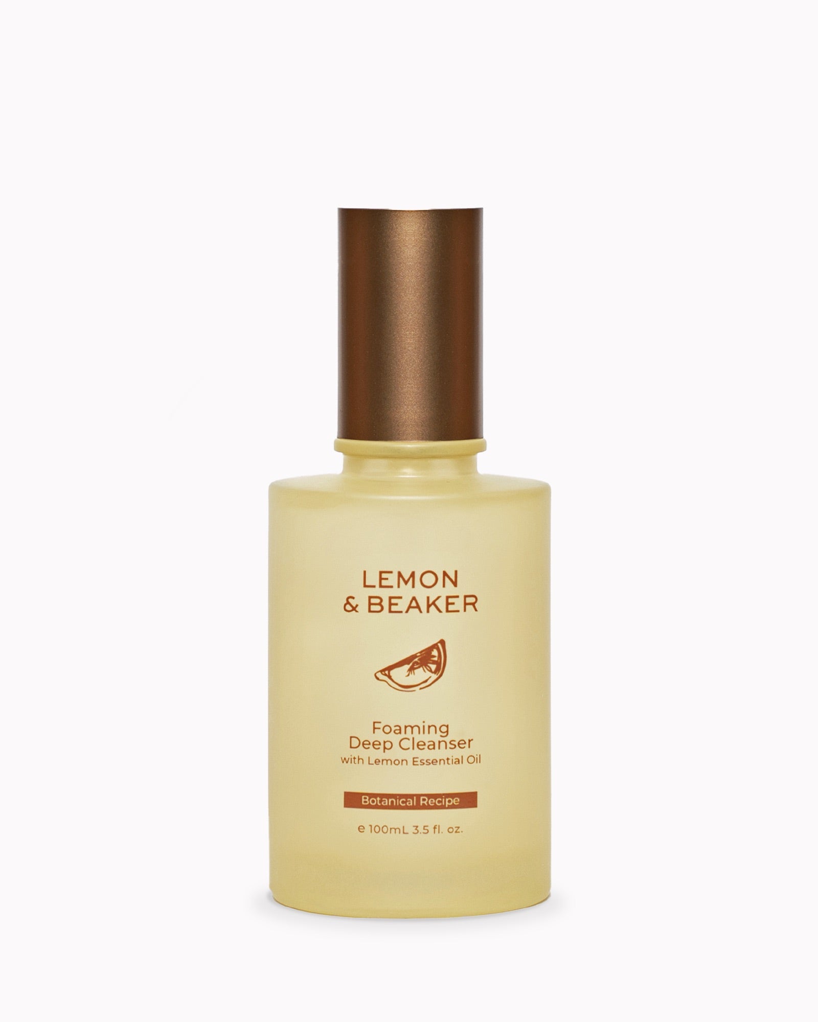 Foaming Deep Cleanser – Lemon & Beaker